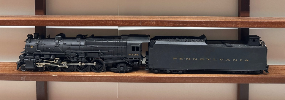 O Scale 2 Rail KTM Pennsy M-1 A 4-8-2 Steam Engine w/ Long Tender ...