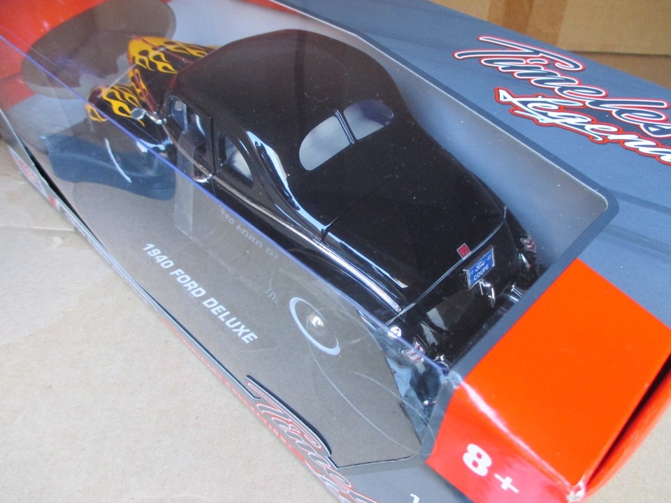 MOTOR MAX TIMELESS LEGENDS 1940 FORD DELUXE COUPE HOT ROD - 1/18 - NEW ...