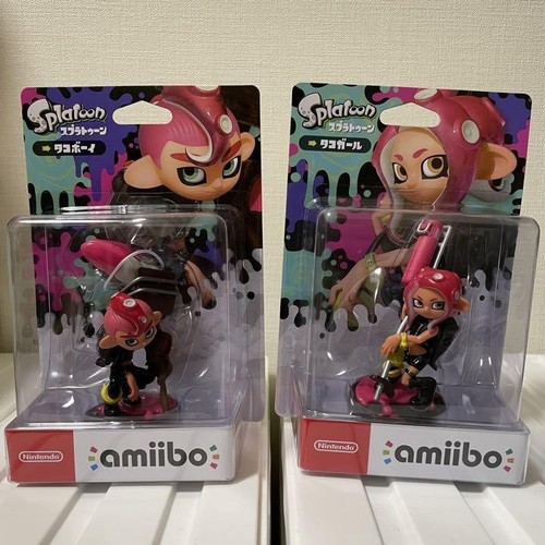 amiibo Octoling Boy Octoling Girl Splatoon series Japan Anime | eBay