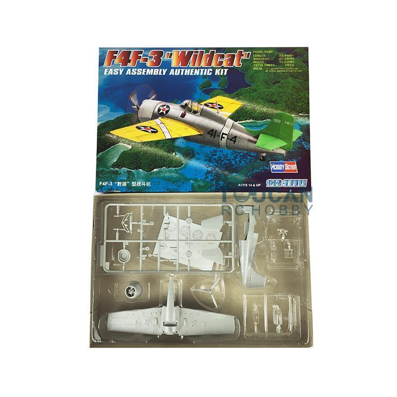 Trumpeter 80219 1/72 F4F-3 Wildcat Fighter Bomber Propeller Warplane ...