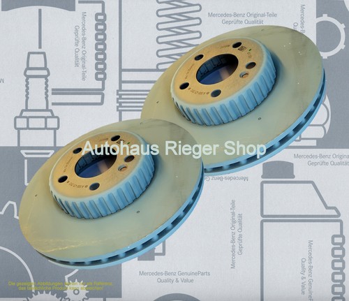Mercedes-Benz Bremsscheiben Satz VA C-Klasse W205 E-Klasse W213 ...
