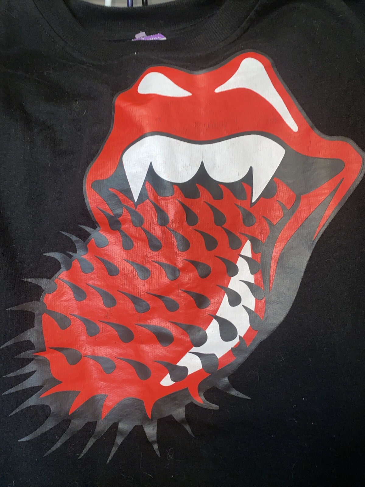 Rolling Stones Crew Neck Sweatshirt 2022 Adult Large Lips, Fangs ...