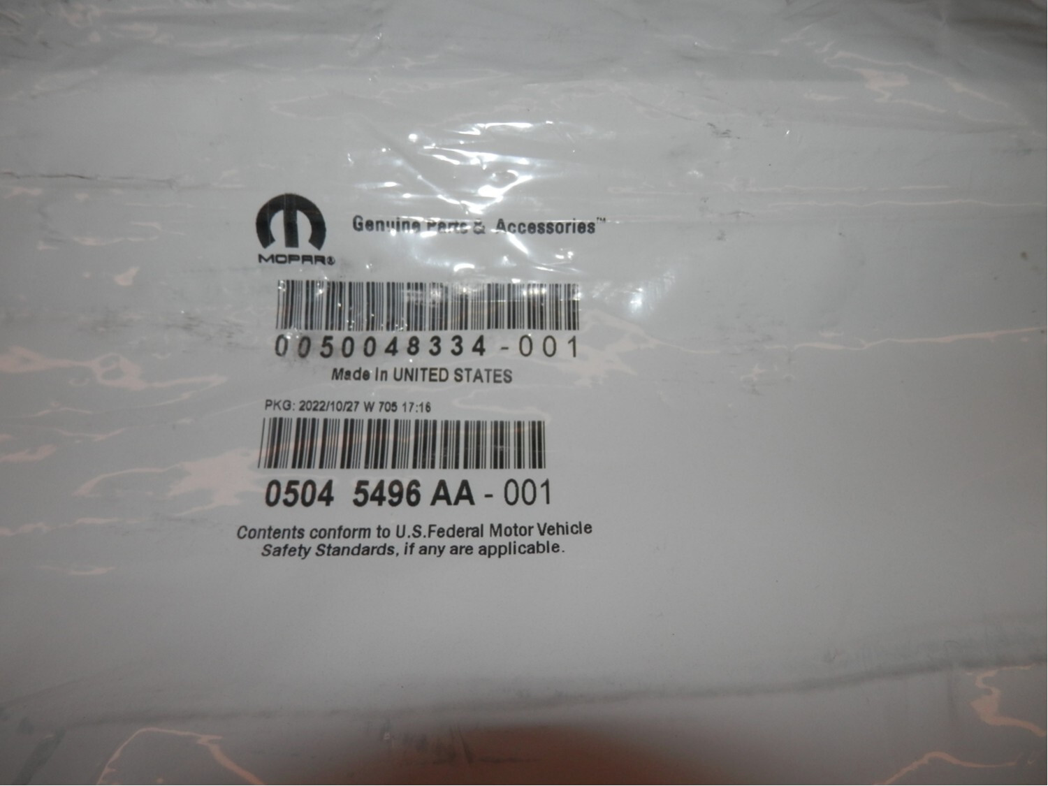 Mopar 5045496AA for sale online | eBay