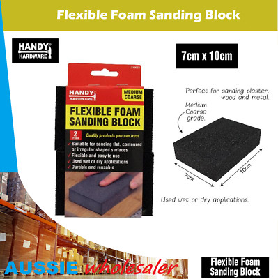 2pcs / 10pcs Sand Block Sanding Block Paper Painters Panel Beaters ...