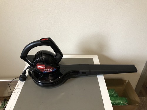 Toro 51585 Power Sweep Electric Leaf Blower, 7 Amp 2-Speed , Black ...