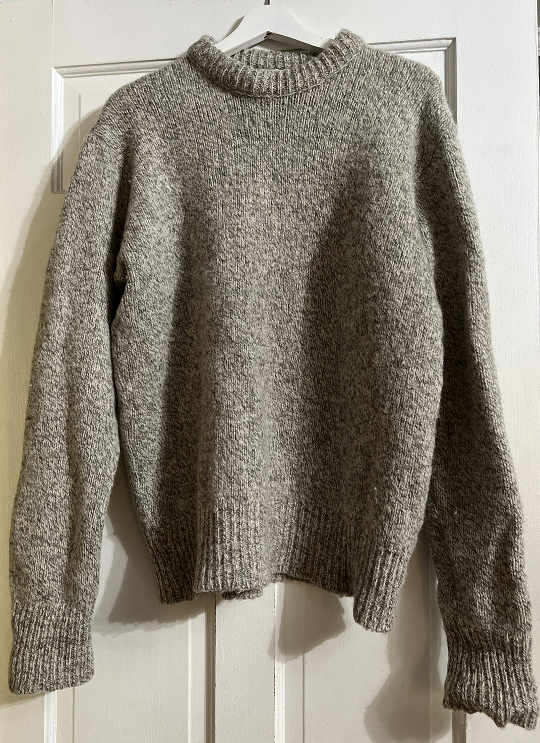Vintage Sears Fieldmaster Gray Knit Sweater - Gem
