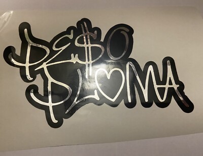 Peso Pluma Merch Vinyl Decal Sticker For Car, Laptop, Cups 4x 3 ...