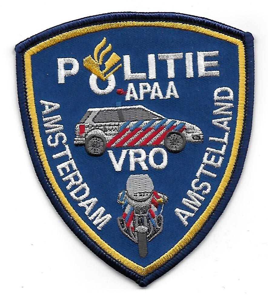 NETHERLANDS AMSTERDAM VRO POLICE PATCH | eBay