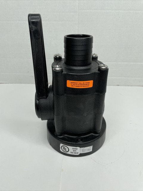 Forespar Boat Thru Hull Valve 931146 | Thunder Jet 87f1 Flush 1 1/2 ...