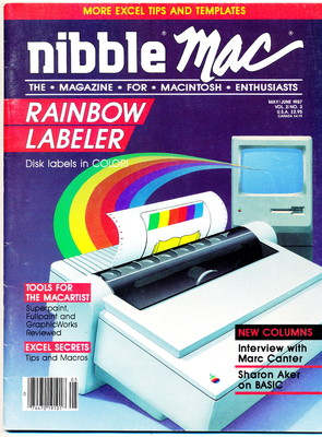 Nibble MAC Magazine - May/June 1987 | eBay