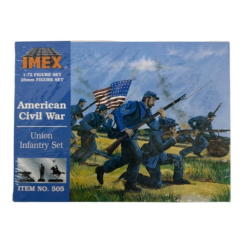 Imex Union Infantry Civil War 1:72 Figure Set #505 New & Sealed ...