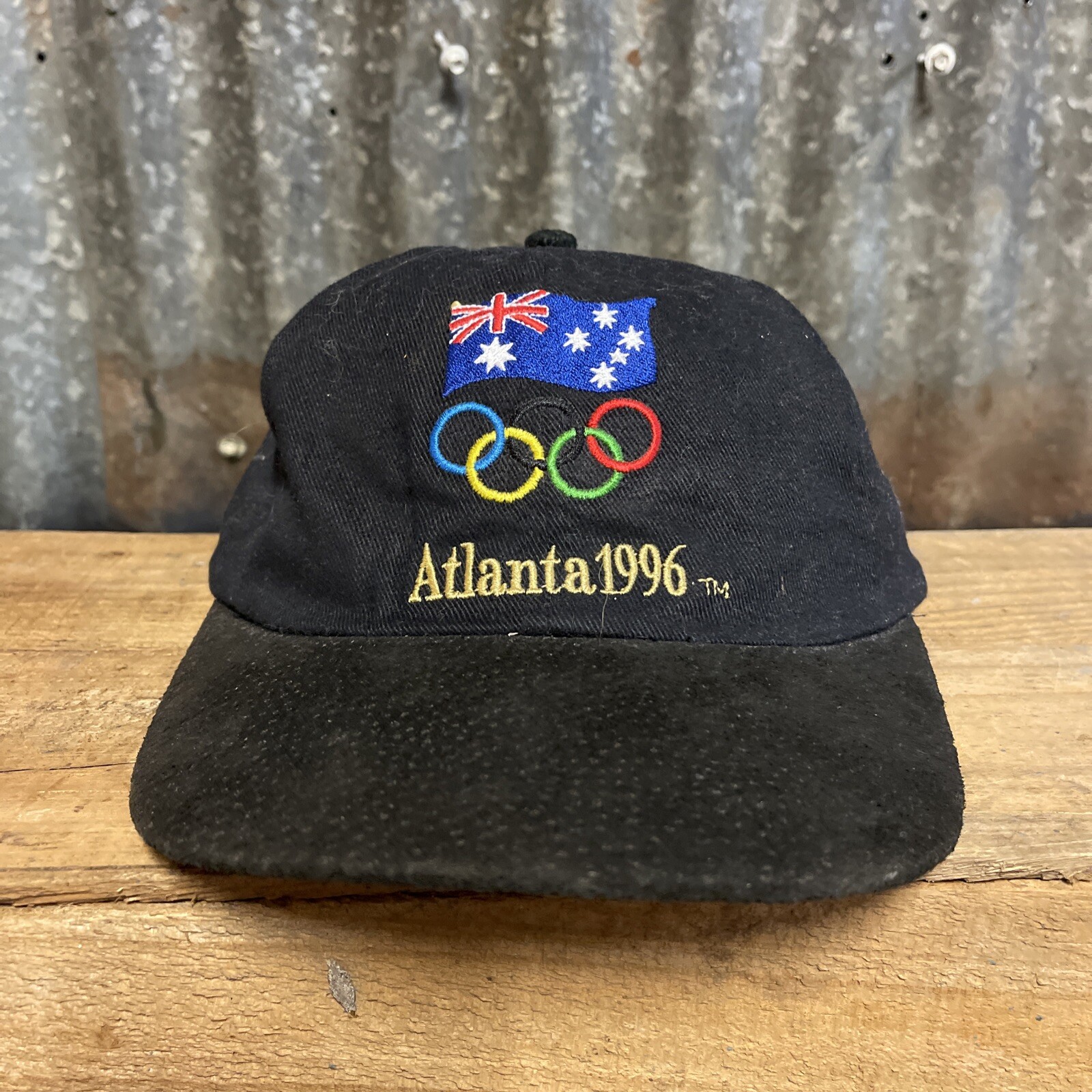 RARE Vintage 1996 Atlanta Olympic Games Strapback Hat… - Gem