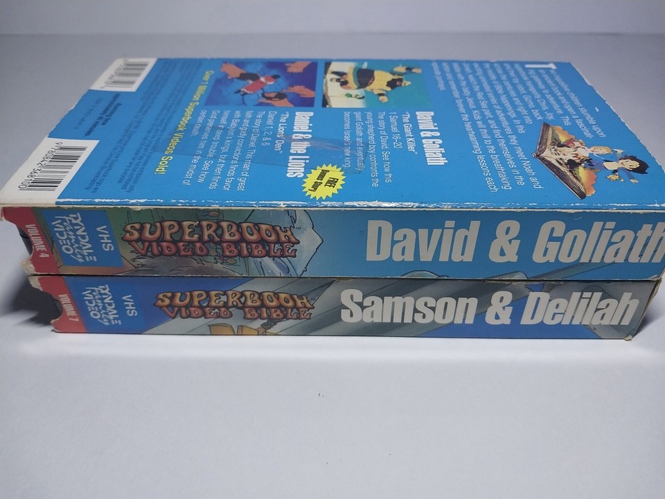 Superbook Video Bible: Samson and Delilah/ Gideon Vol 7 & David ...