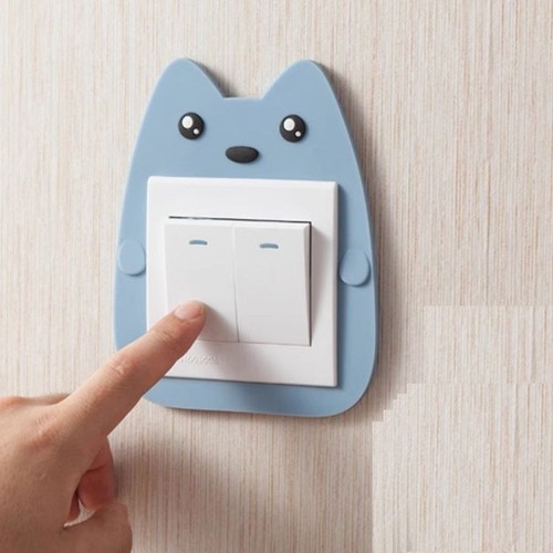 Luminous Switch Stickers Cute Power Socket Stickers Kids Room | eBay
