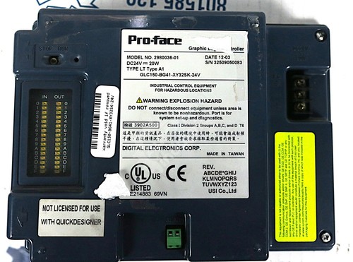 GLC150-BG41-XY32SK-24V By Proface Xycom 5.7inch Blue Monochrome LCD ...