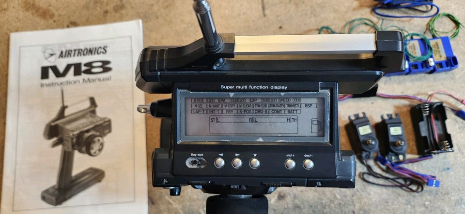 Airtronics M8 RC Radio Transmitter FM System | eBay