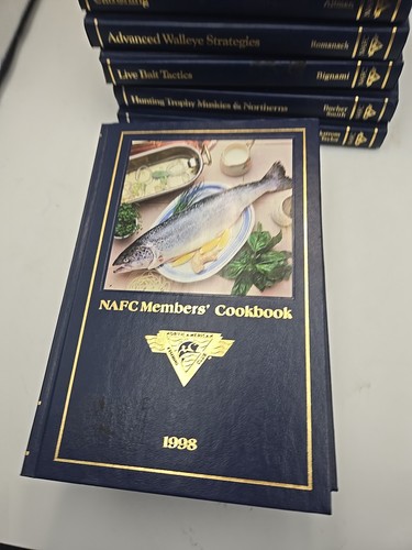 Vintage Lot of 15 Hardcover North American Fishing Club Books NAFC GOOD ...