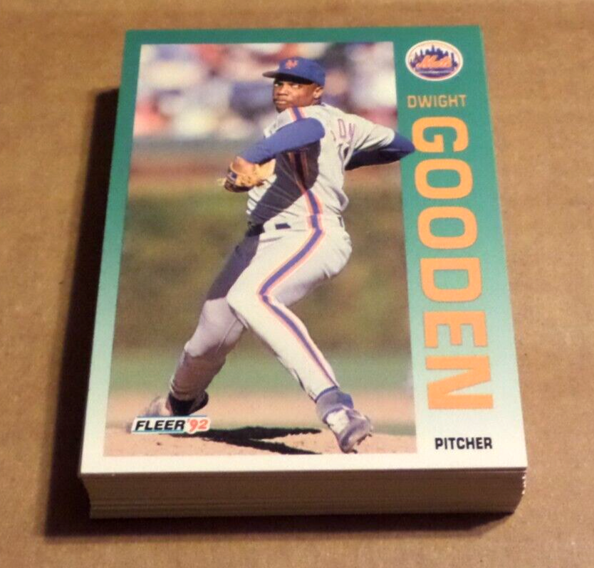 New York Mets Dwight Gooden 1992 Fleer Team Set 30 Cards | eBay