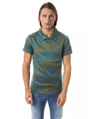 BYBLOS Embroidered Striped Polo Shirt - Polos - Green -Size L | eBay