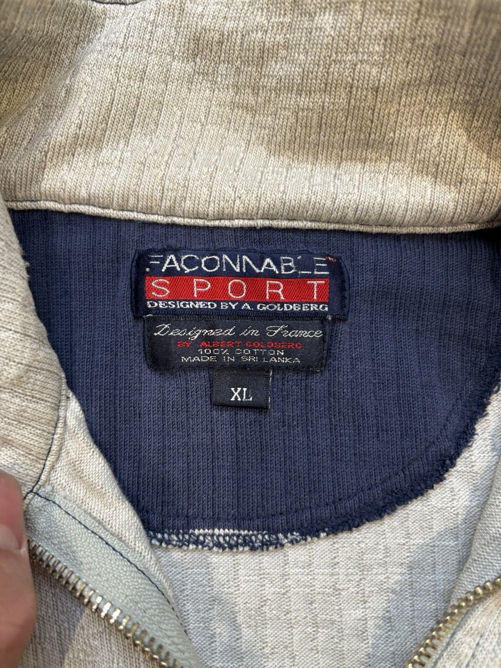 Vintage Faconnable Sport Rugby Shirt 1990s XL | eBay