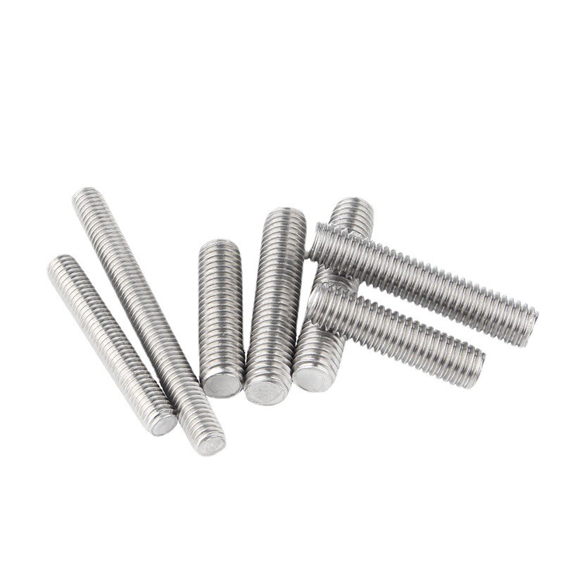 M6 M8 M10 M12 M16 304 Stainless Steel Threaded Rods Metric Thread Stud ...