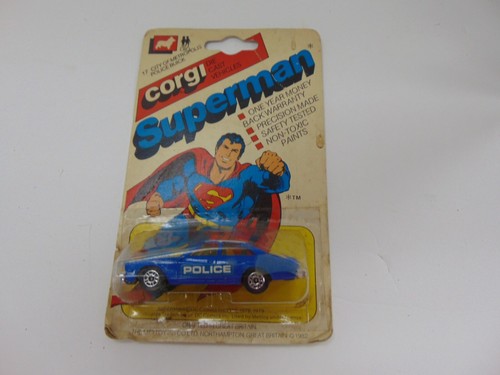 Vintage Corgi City Metropolis Superman Buick Police Car Sealed | eBay