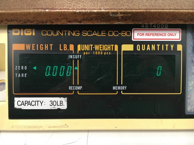 Digi MATEX Digital Counting 60 LB Scale Dc-80 for sale online | eBay
