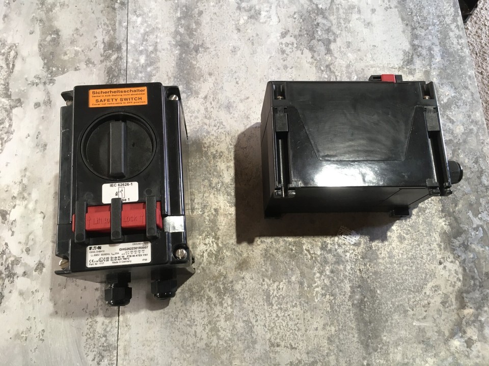 Ceag Crouse Hinds GHG2622604R0007 20Amp Safety Switch ATEX / explosion ...