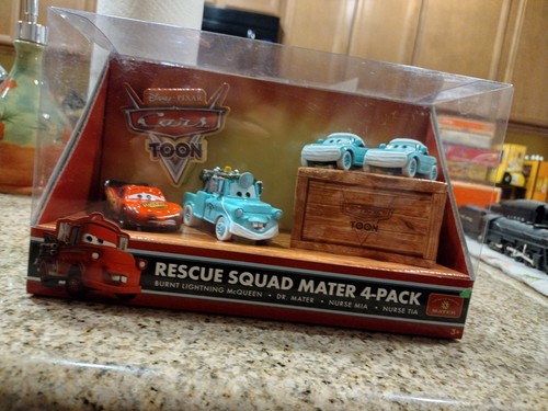 Disney Pixar Cars Rescue Squad Mater 4 Pack India | Ubuy