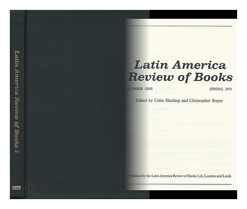 HARDING, COLIN. ROPER, CHRISTOPHER (EDS. ) Latin America Review of ...