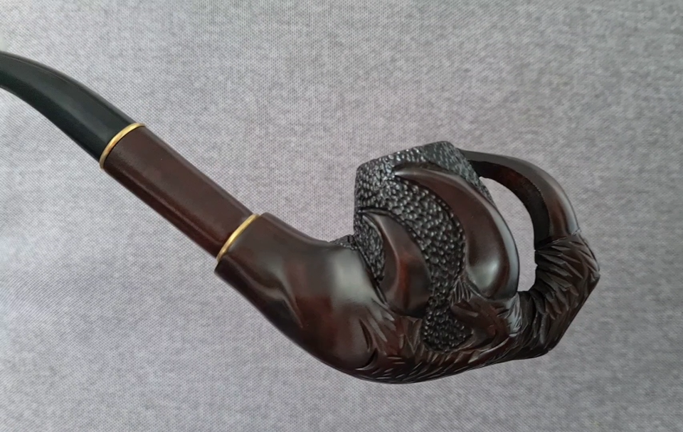 Wooden Smoking Pipe Tobacco Cigarettes Cigar Pipe Gift for him Pipes 9 ...