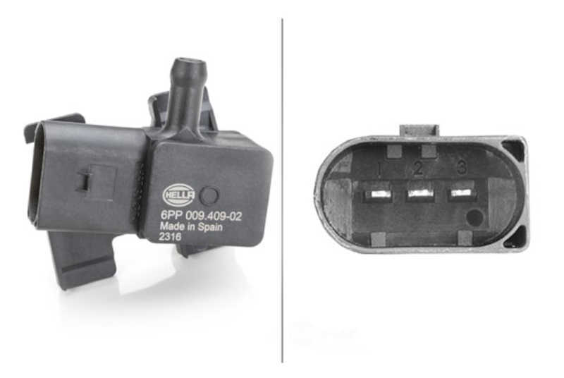 Exhaust Gas Differential Pressure Sensor Hella 009409021 for sale ...
