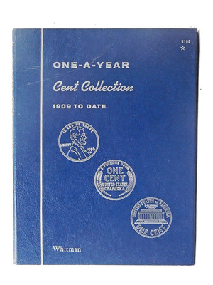 #9100 Coin Book (1909-1975) Cent Collection (One-A-Year) | eBay