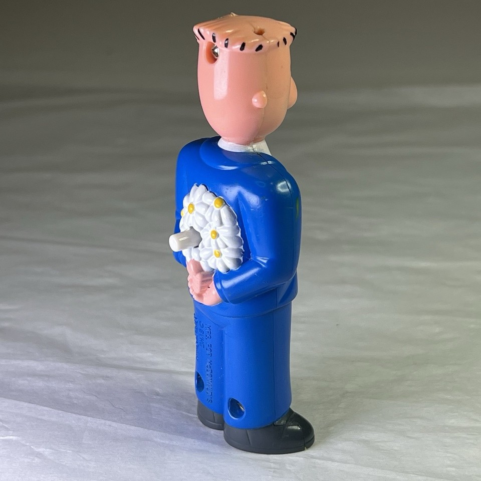 Nickelodeon Doug Suit Keychain Vtg 1990s McDonalds Blue Toy (For Parts ...