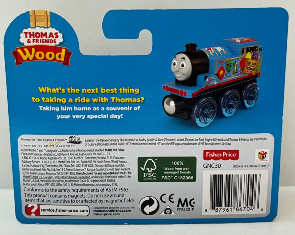 Day Out Thomas 2020 - Thomas & Friends Wooden Railway Rare Train Engine ...