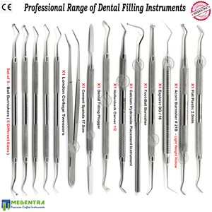 Composite Filling Procedure Setup Tools Dentistry Amalgam Restorative ...