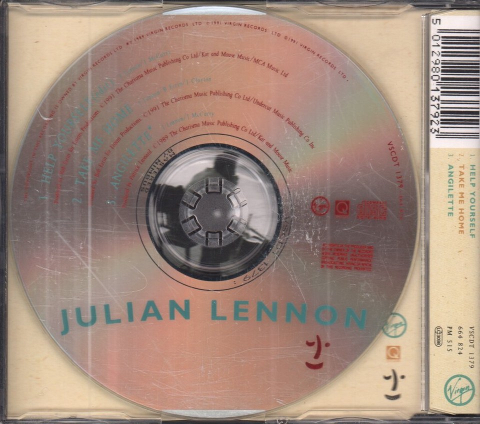 Julian Lennon Help Yourself CD UK Virgin 1989 single VSCDT1379 | eBay