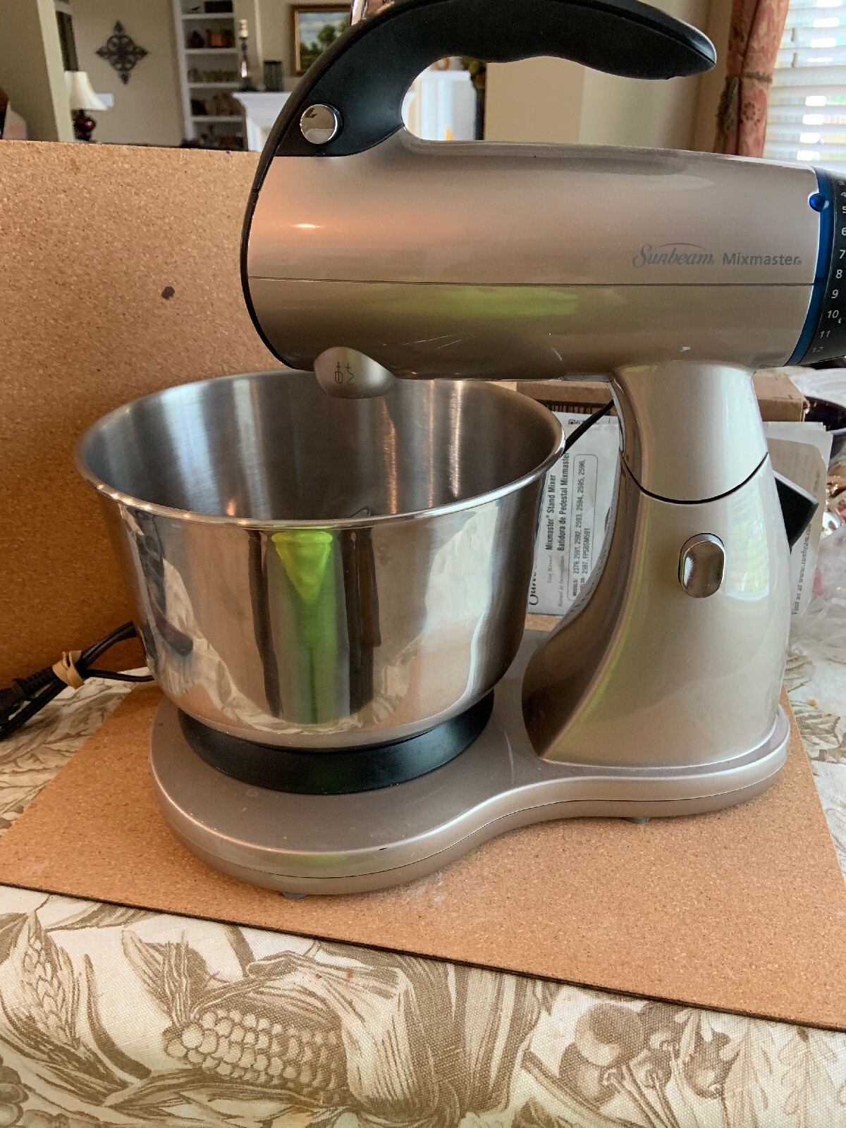 Sunbeam Mixmaster FPSBSM591B Stand Mixer In Silver | eBay