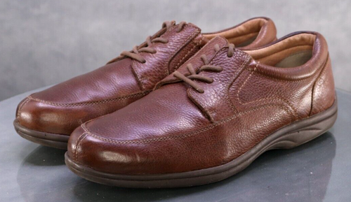 Abeo Smart 3820 Men's Comfort Tie Casual Shoes Size 12 Leather Brown | eBay