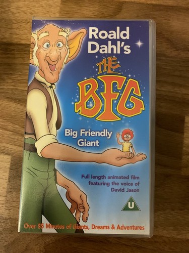 Roald Dahl's The BFG VHS video cassette | eBay