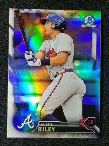 2016 Bowman Draft Chrome Refractor Austin Riley RC #BDC-165 | eBay
