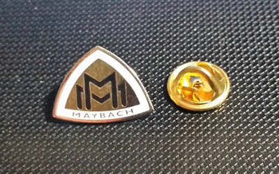 Maybach Pin Logo golden für FZG Besitzer Original "gest MAYBACH" - Maße ...