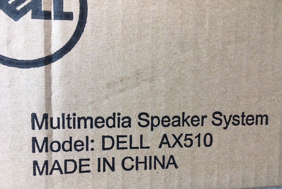 Dell AX510 | 0C730C Multimedia LCD Computer Speakers Sound Bar ...