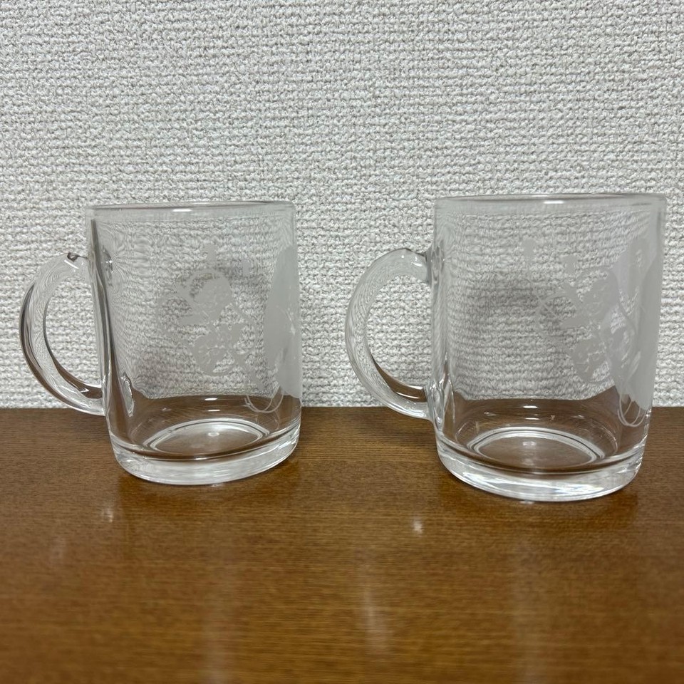 Sumo Cup Set of 2 Glass Mugs Souvenir from Sumo Wrestling Event | eBay UK