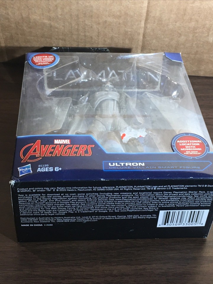 Marvel Avengers Ultron Deluxe Villain Smart Figure Playmation Disney | eBay