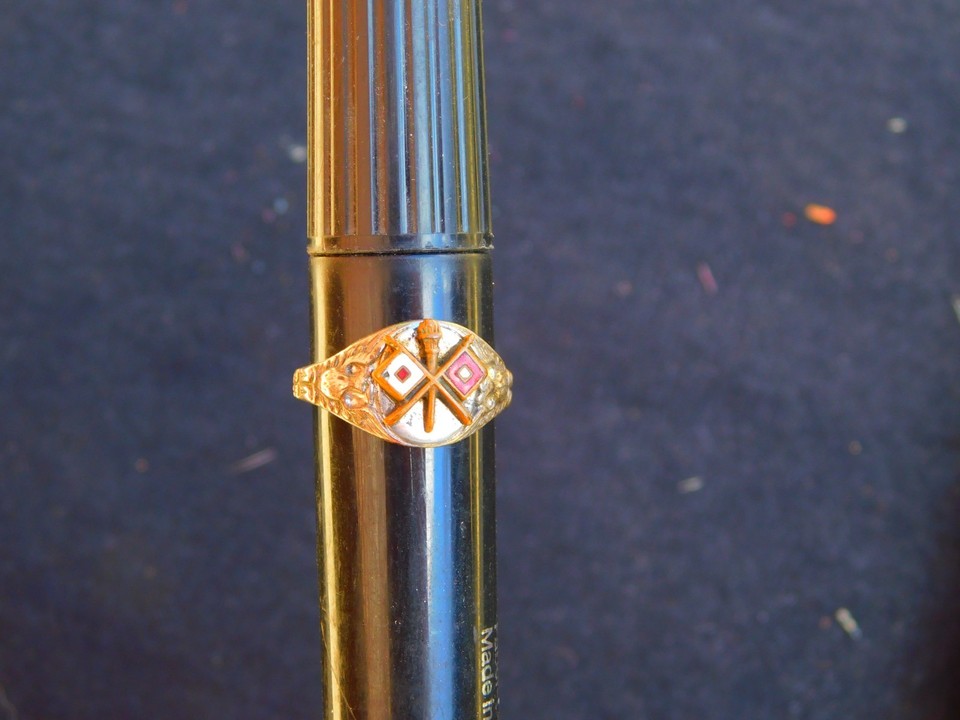 Vintage US Army Signal Corps Ring | eBay