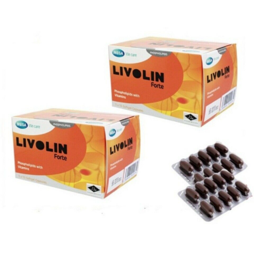 4 Box Livolin Forte 50'S Liver Cleanse Detox Vitamin Supplement | eBay