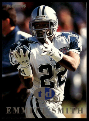 1995 Fleer #7 Emmitt Smith TD Sensations | eBay