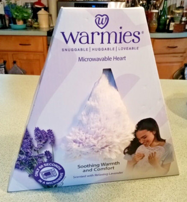INTELEX (Warmies) Light Purple Warmies Heart French Lavender New in ...