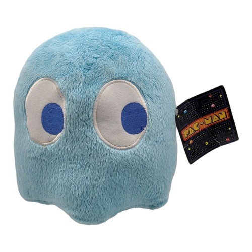 Pac-Man+Inky+The+Blue+Ghost+7%22+Plush+Pillow+Stuffed+Toy+s+Bandai ...